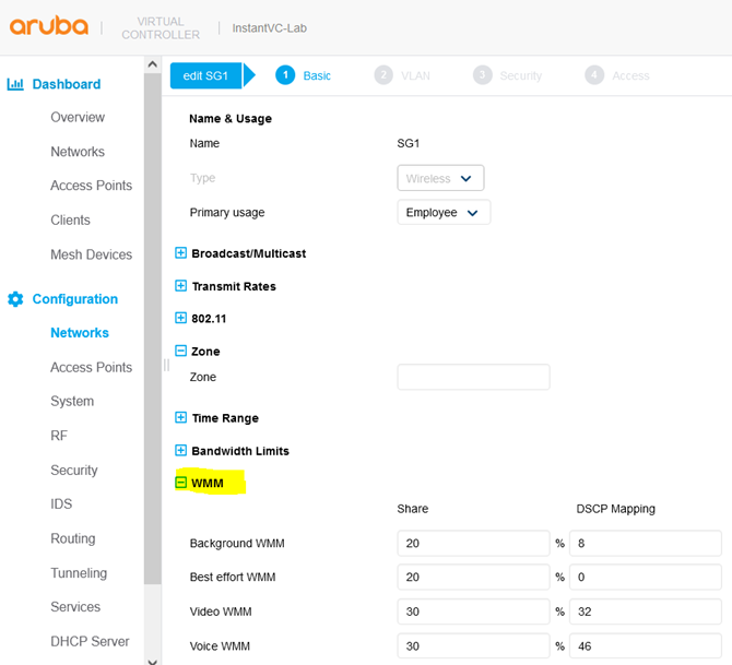 Aruba Instant And Air Slice Feature – Solutions Tech Lab