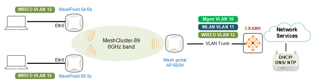 Point to Multi Point Wi-Fi Mesh with AOS10 APs – Solutions Tech Lab